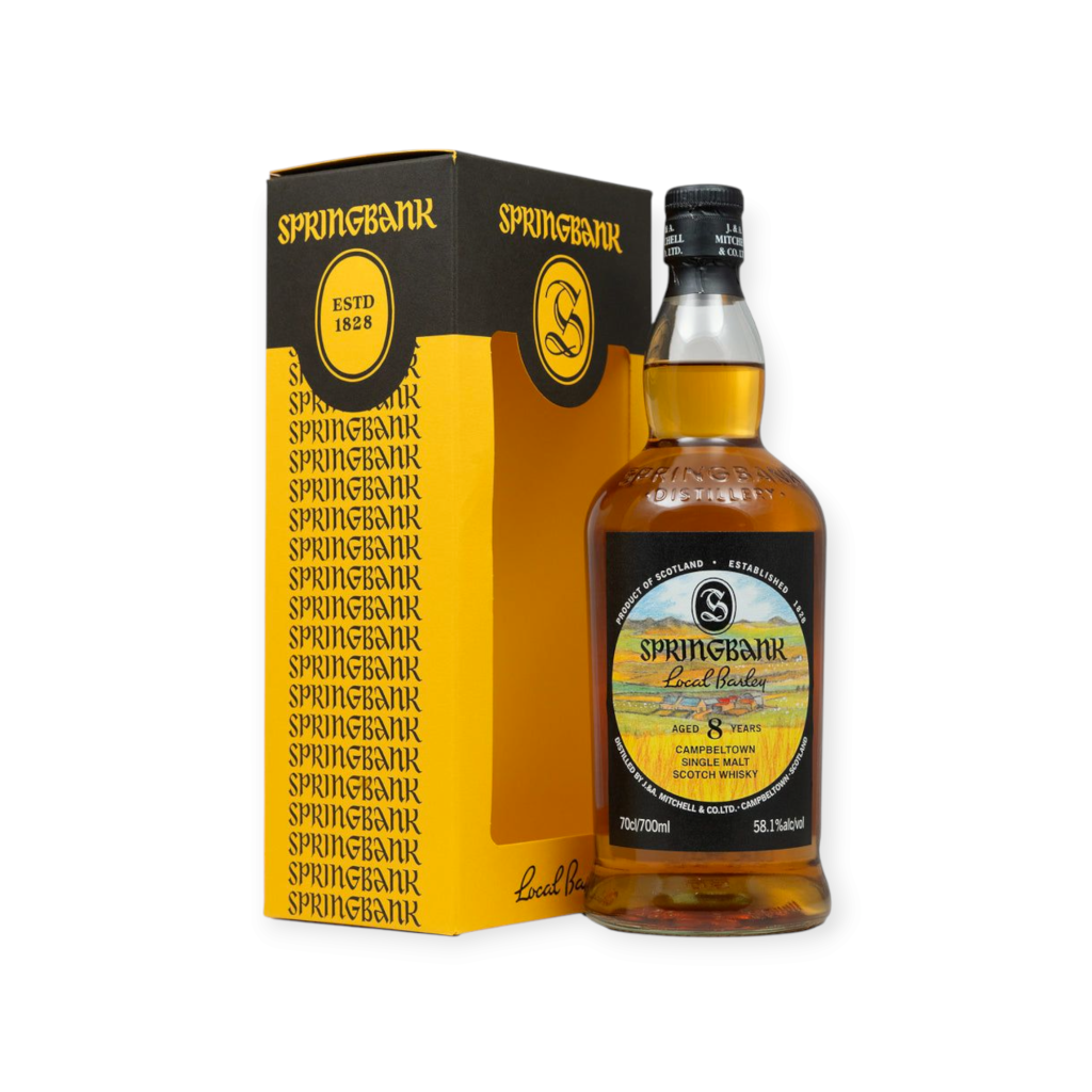 Epic Springbank Local Barley 8 Year Old 2025 Single Malt Scotch Whisky ...
