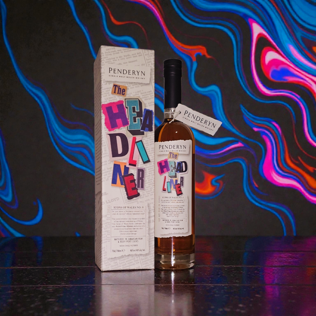 Incredible Penderyn Headliner Icons Of Wales No 9 - Whisky Guru